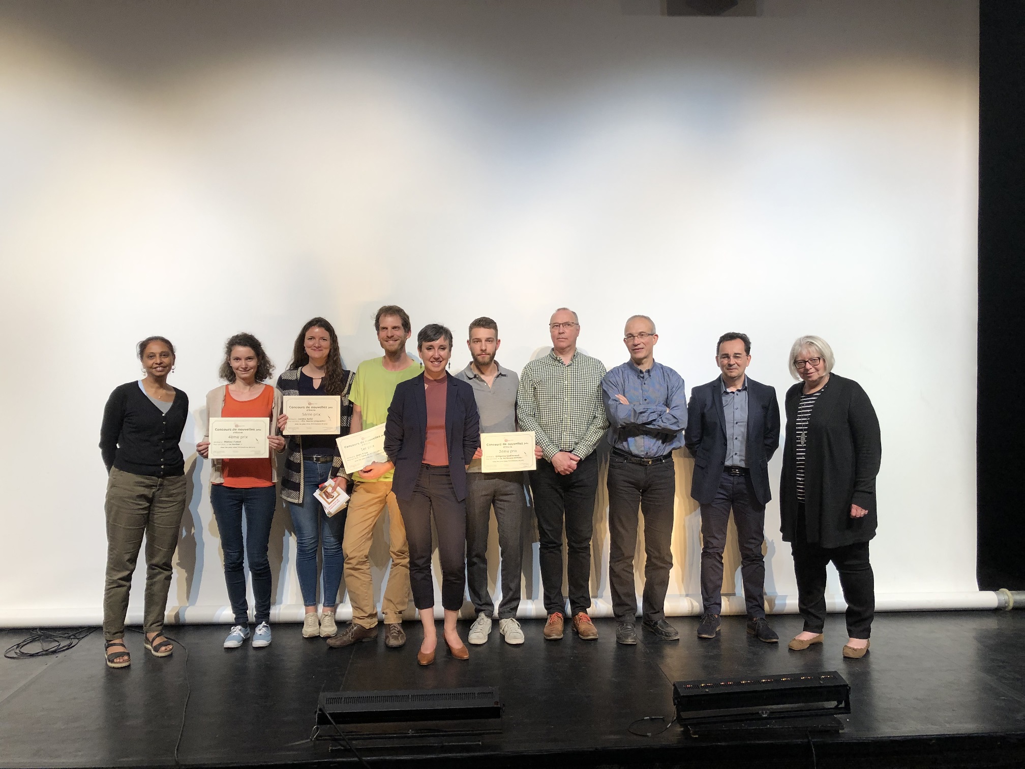 Lauréats - Jets d'Encre